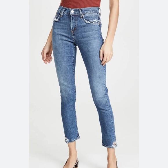 Agolde | Jeans | Agolde Toni Mid Rise Straight Leg In Stratosphere ...